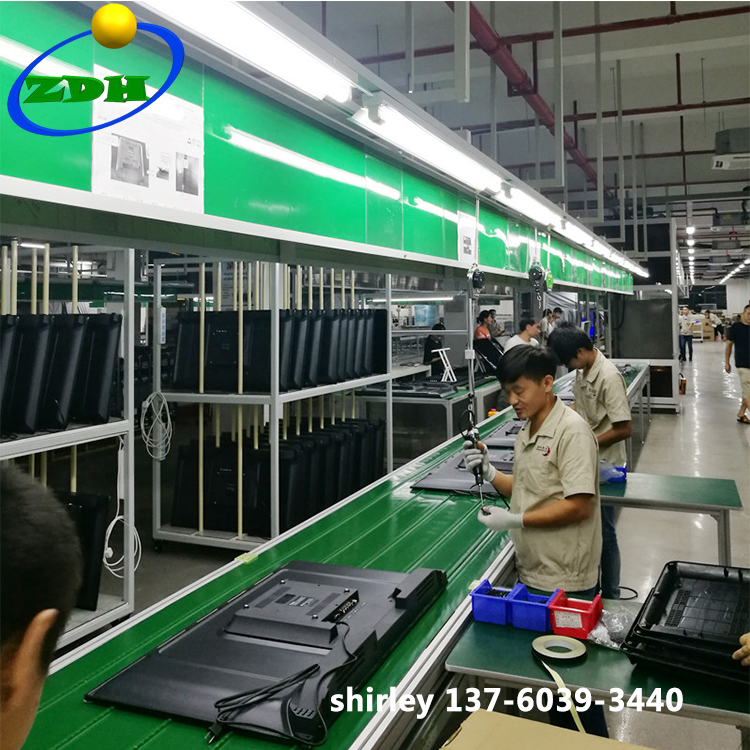 Wholesale Green Belt Conveyor TV Assembly Line with Low Ribs ...