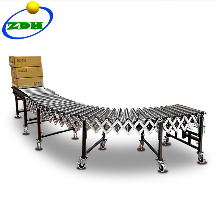Wholesale Flexible Roller Conveyors Telescopic Unloading/loading ...