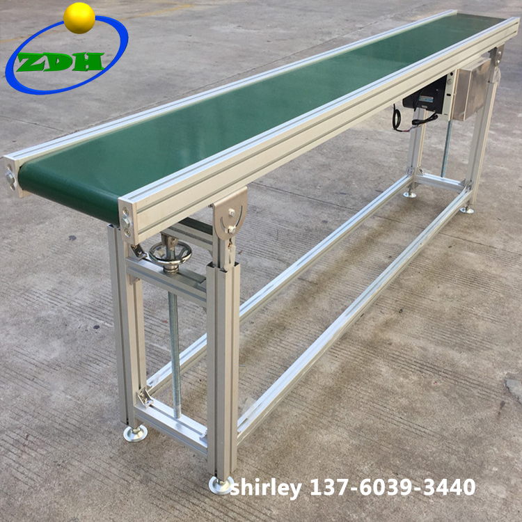 Wholesale Green PVC Belt Conveyors Systems with Adjustable Height ...